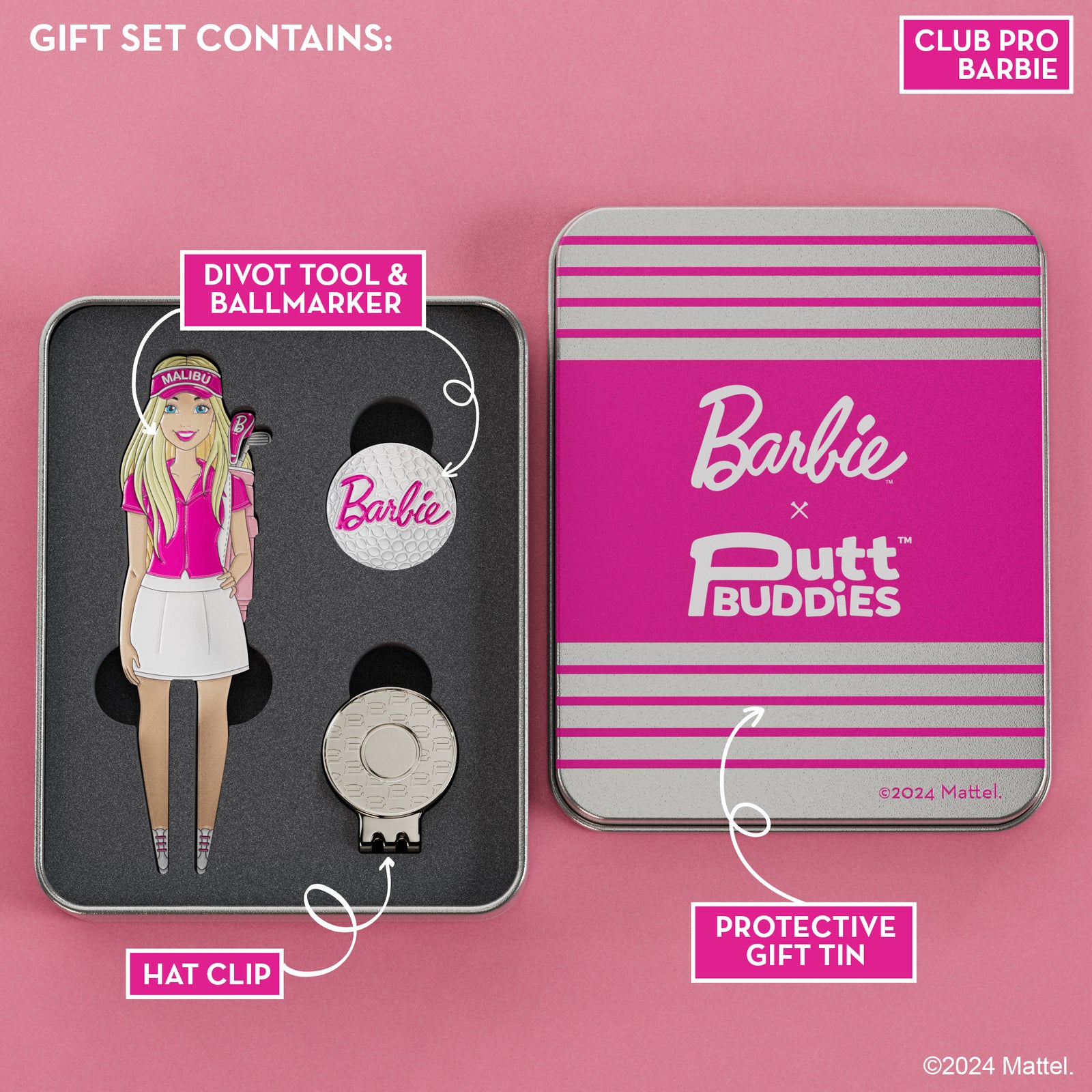 Club Pro Barbie w/ Barbie Golf Ball Marker