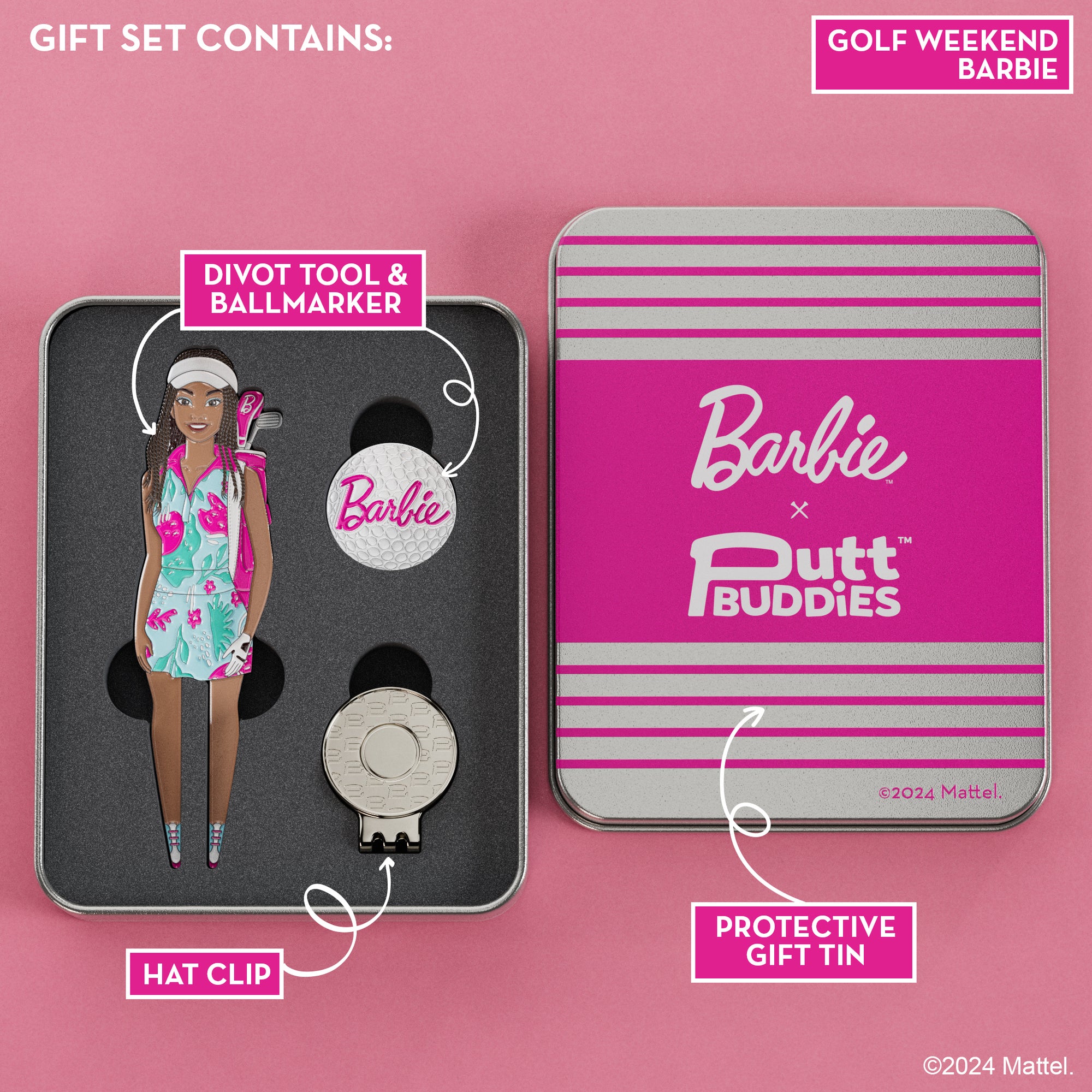 Golf Weekend Barbie Divot Tool w/ Barbie Ball Marker